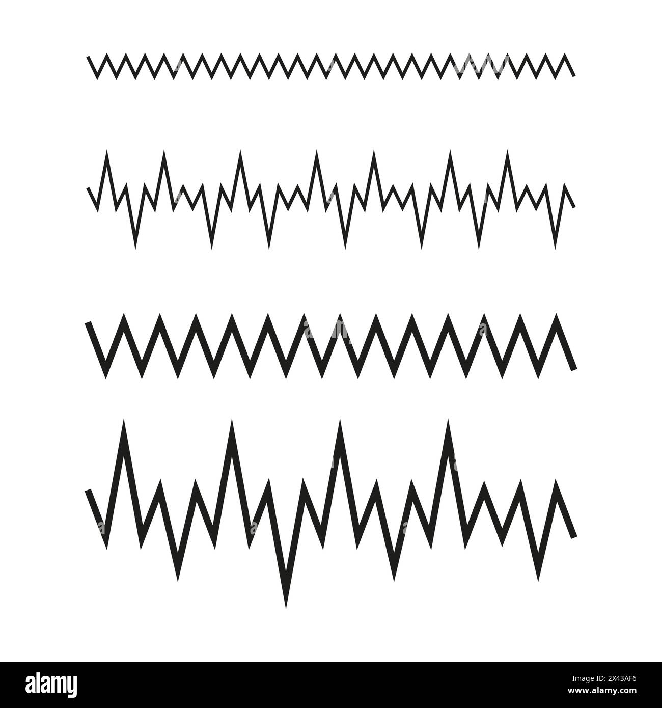 Pattern simple waveform designs hi-res stock photography and images - Alamy