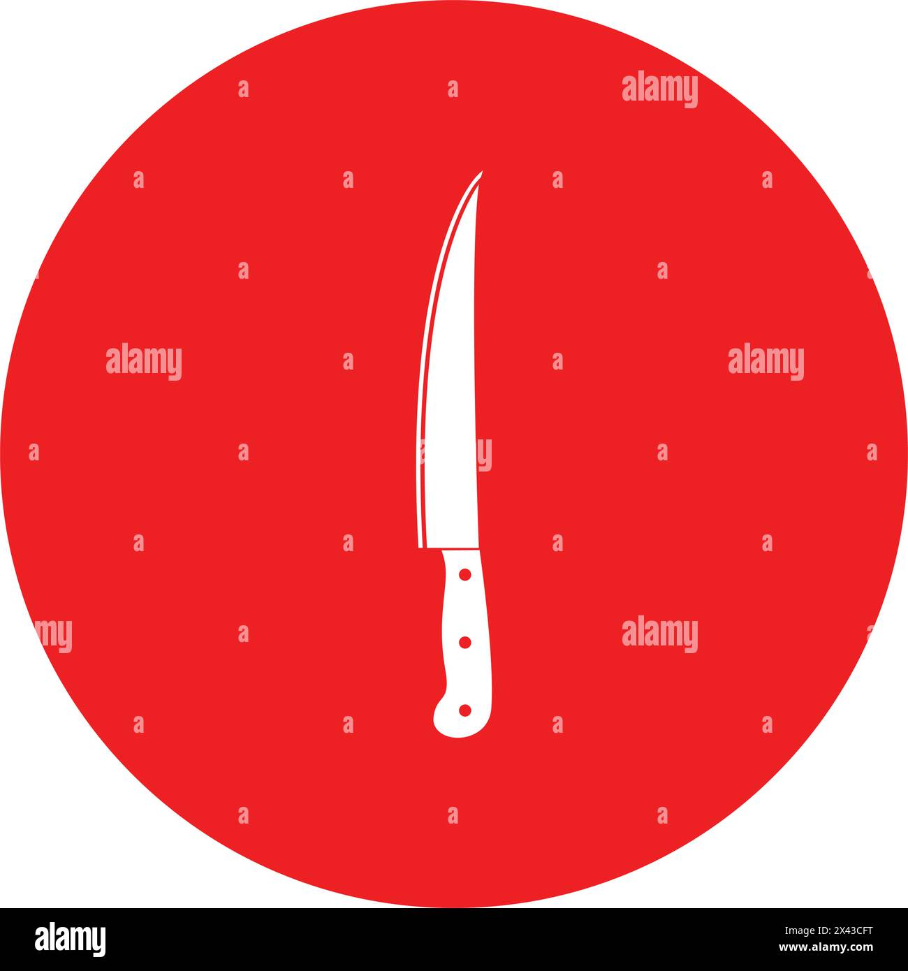Knife logo Stock Vector Images - Alamy