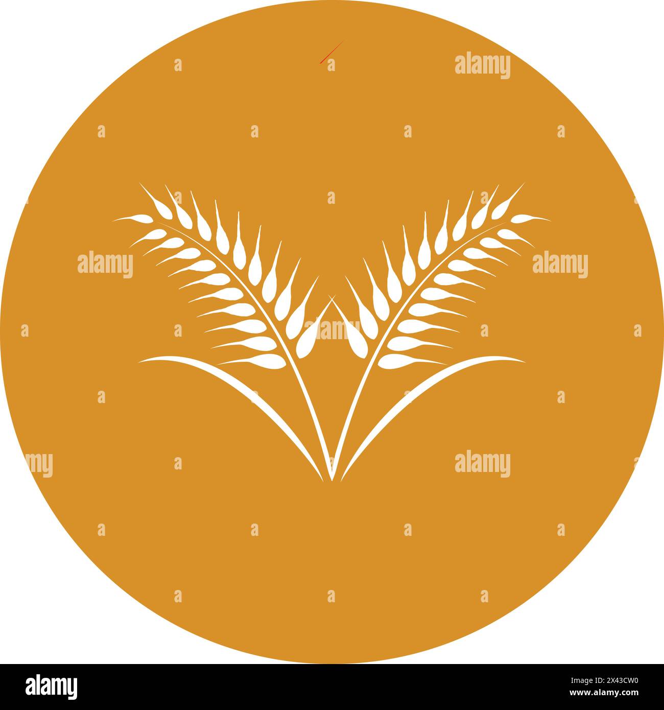 wheat logo vector illustration design Stock Vector Image & Art - Alamy