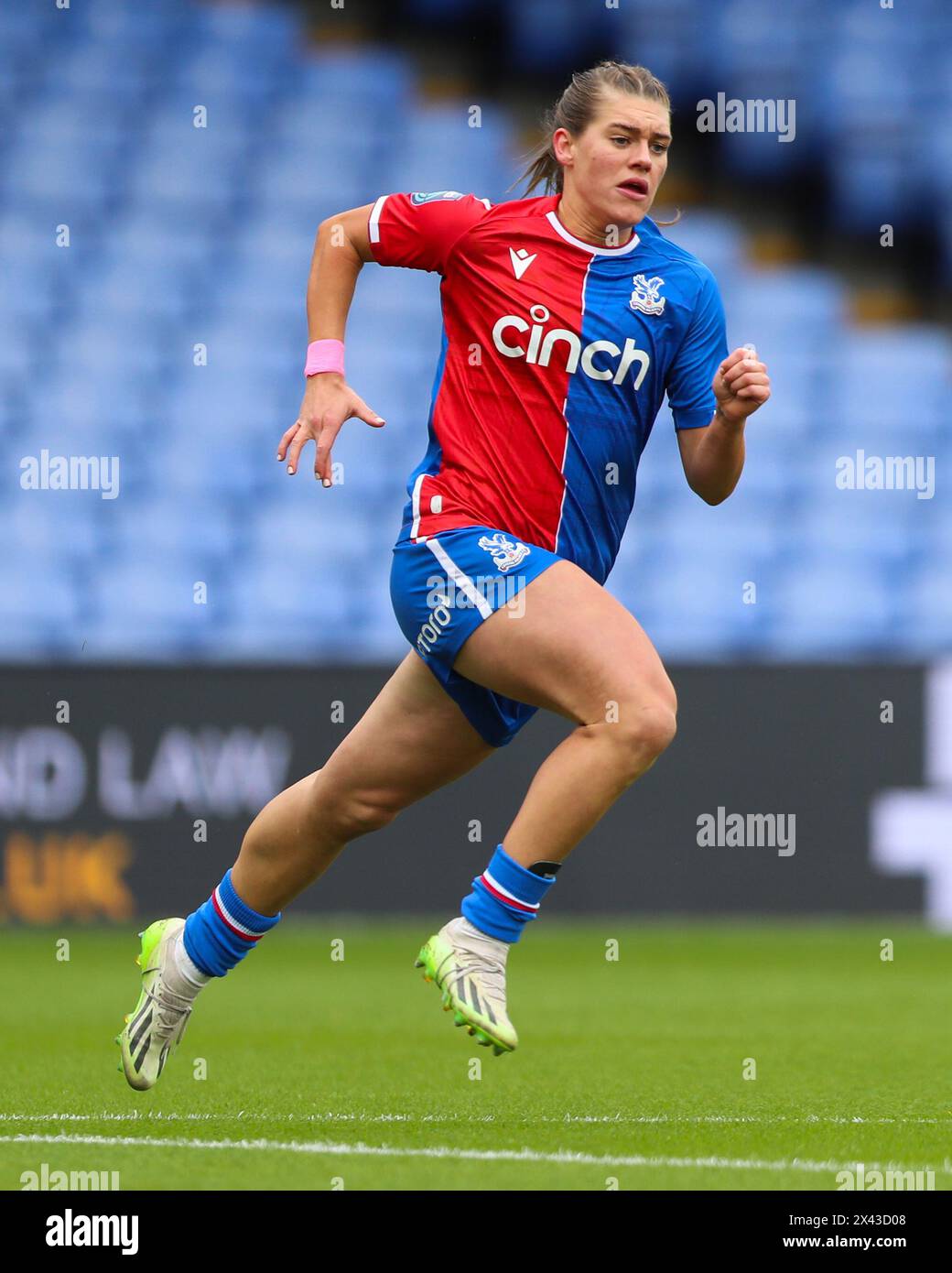 Crystal Palace's Molly Sharpe in action during the Barclays Women's ...