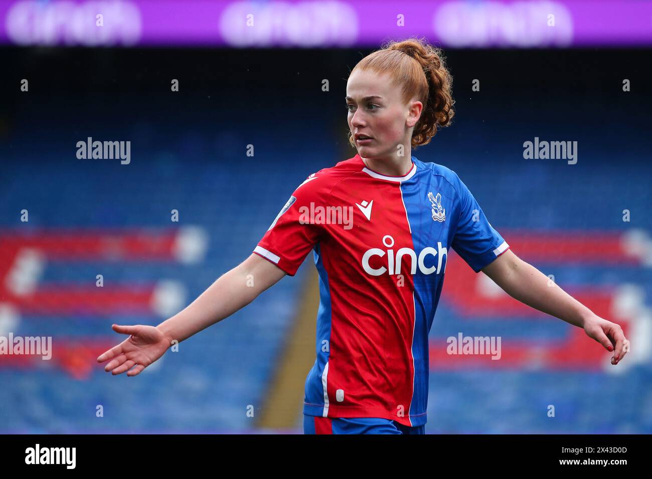 Crystal Palace's Annabel Blanchard during the Barclays Women's ...