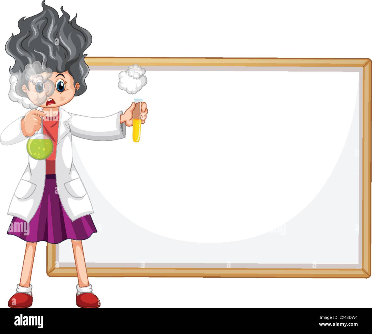 A method of chemical analysis Stock Vector Images - Alamy