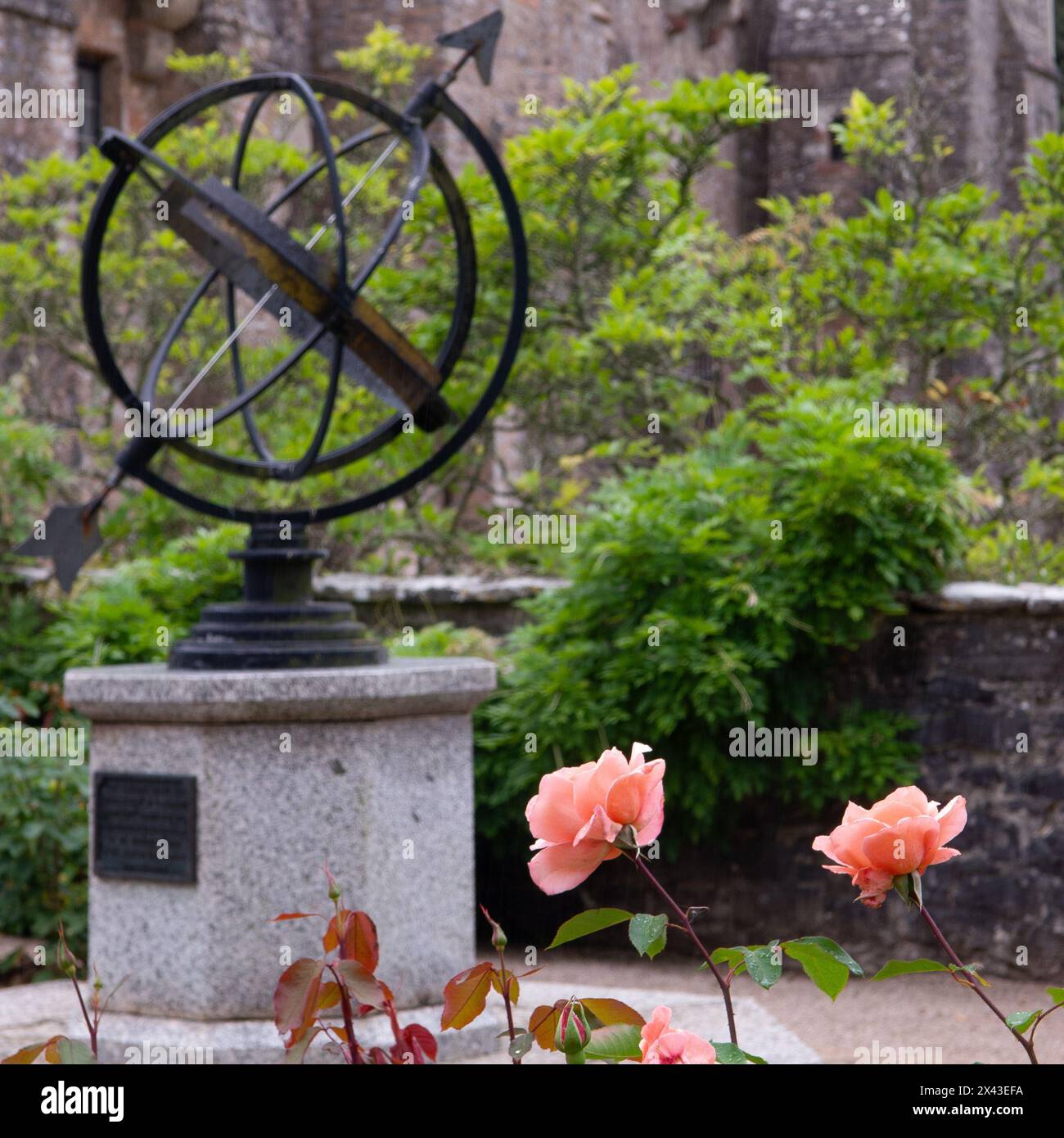 The armillary commemorating the acquisition of Newfoundland, Compton ...