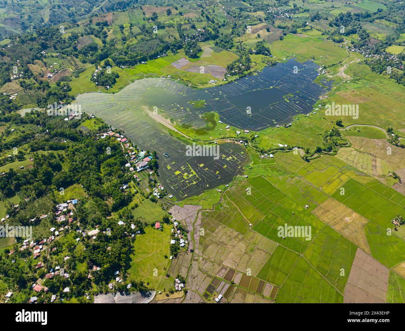 Lake seloton fish farm hi-res stock photography and images - Alamy