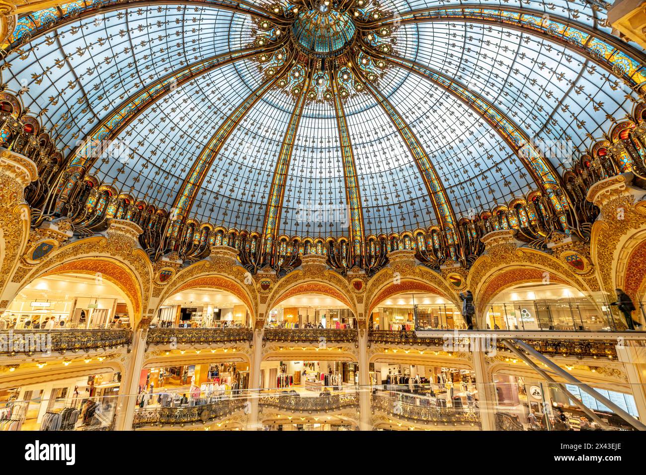 Neo Byzantine (43-metre) dome designed by Ferdinand Chanut, Georges ...