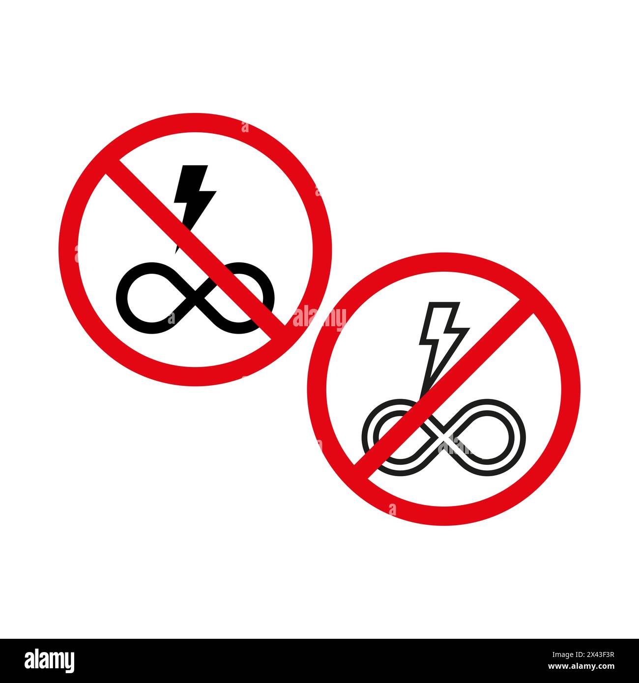 Electricity limits Stock Vector Images - Alamy