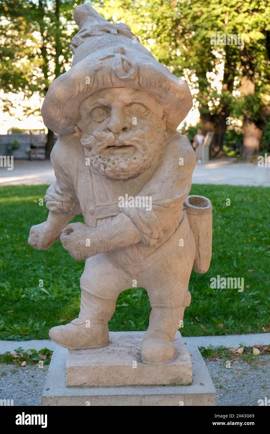 Salzburg, Austria. Oldest dwarf garden. Built around 1695. These ...