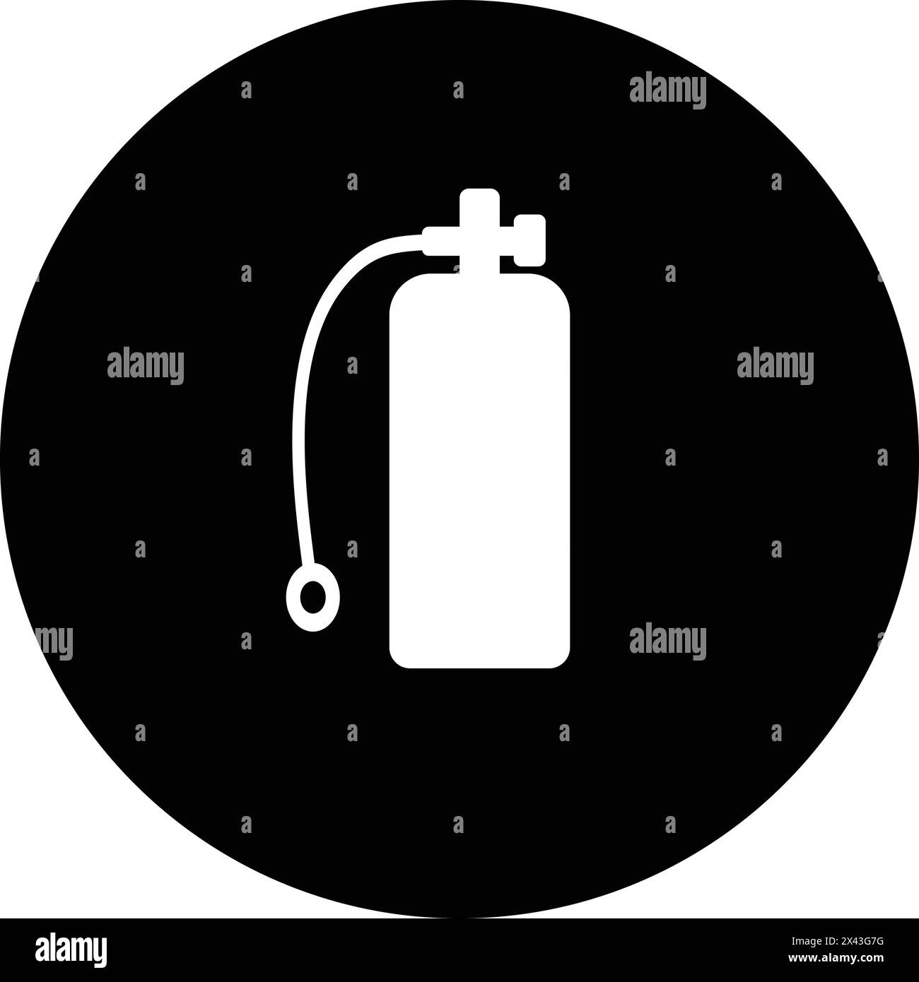Fire and gas cylinder Stock Vector Images - Alamy