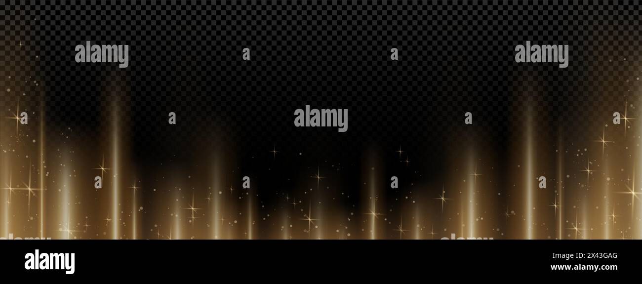 Vertical Glow Pattern