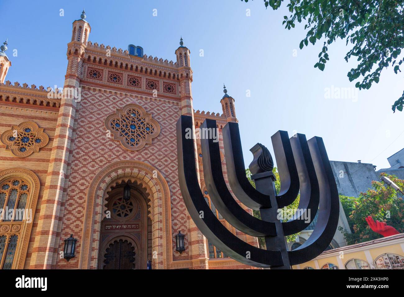 Romania, Bucharest, Choral Temple. Synagogue. Copy of Vienna's ...