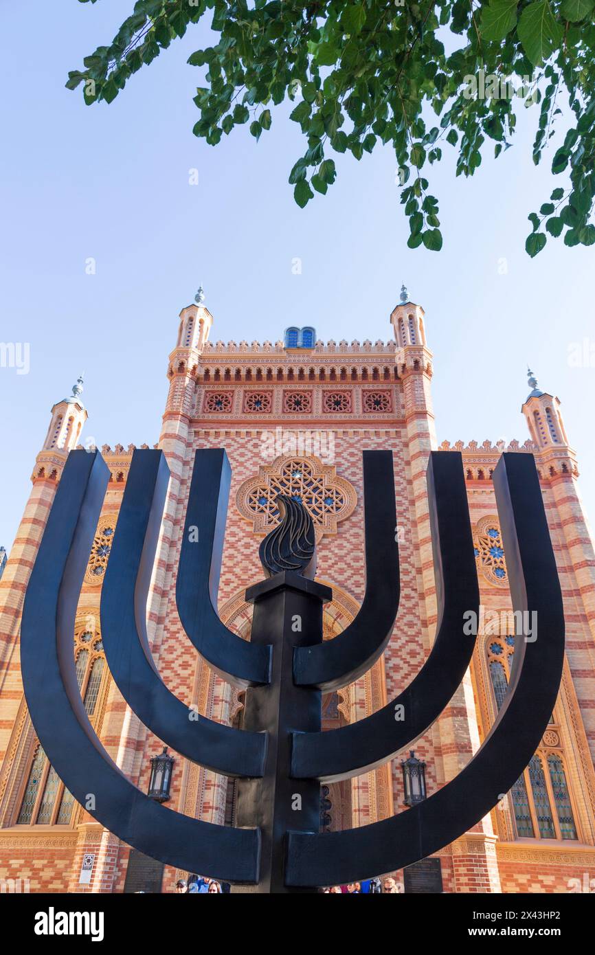 Romania, Bucharest, Choral Temple. Synagogue. Copy of Vienna's Great ...