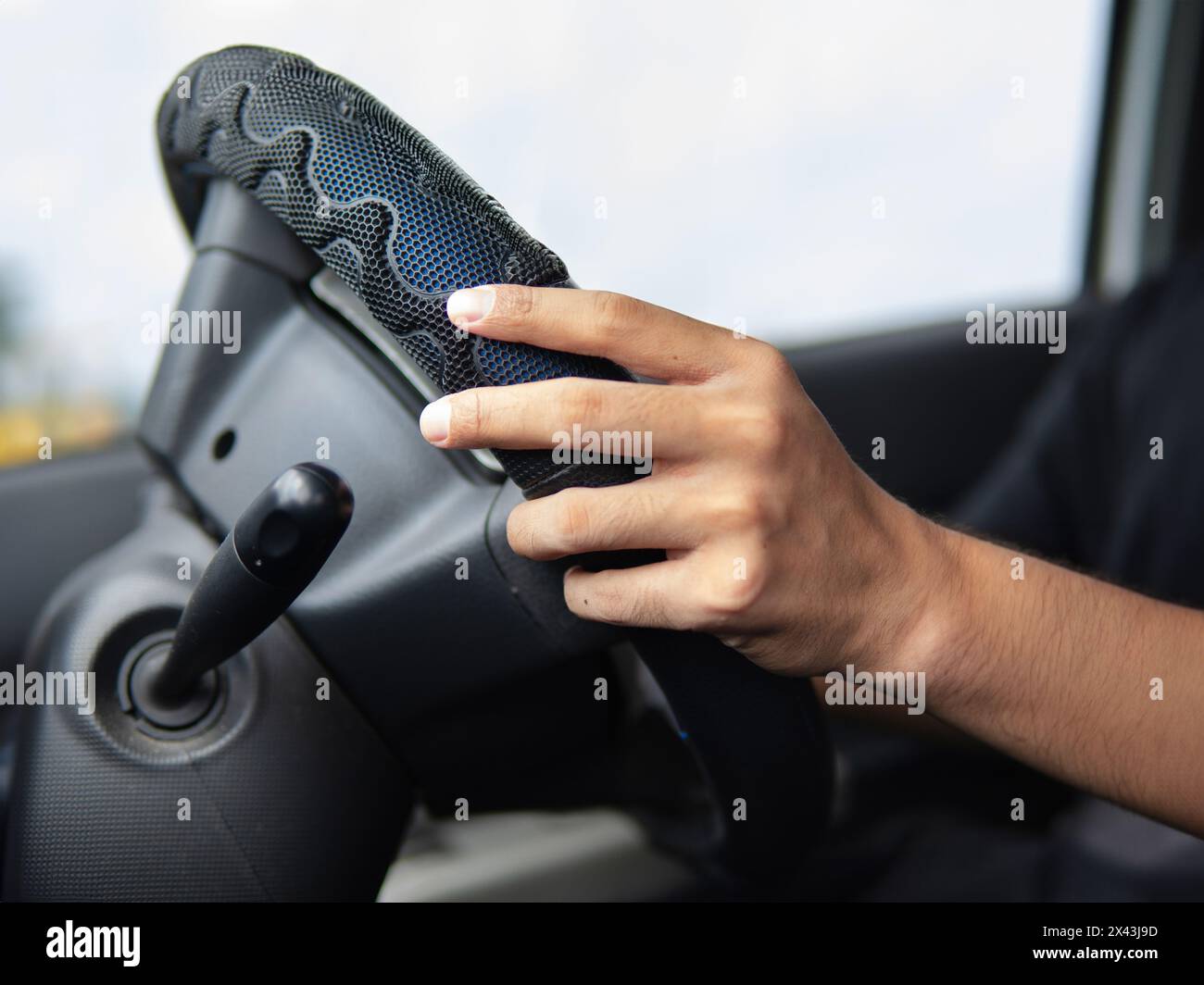 Steering wheel focus hi-res stock photography and images - Alamy