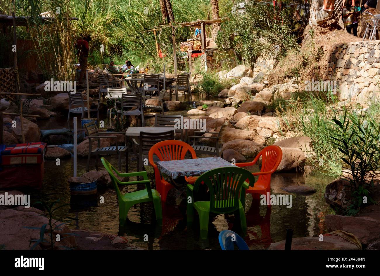 Paradis Valley, Morocco, 13 November,2023. River in Paradise Valley in ...