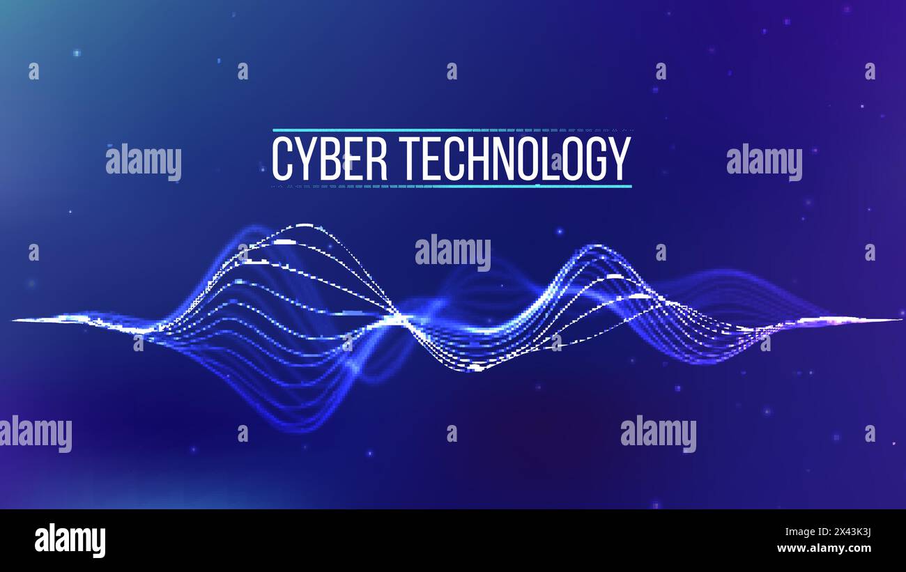 Cyber technology background. Technology digital cyber security ...