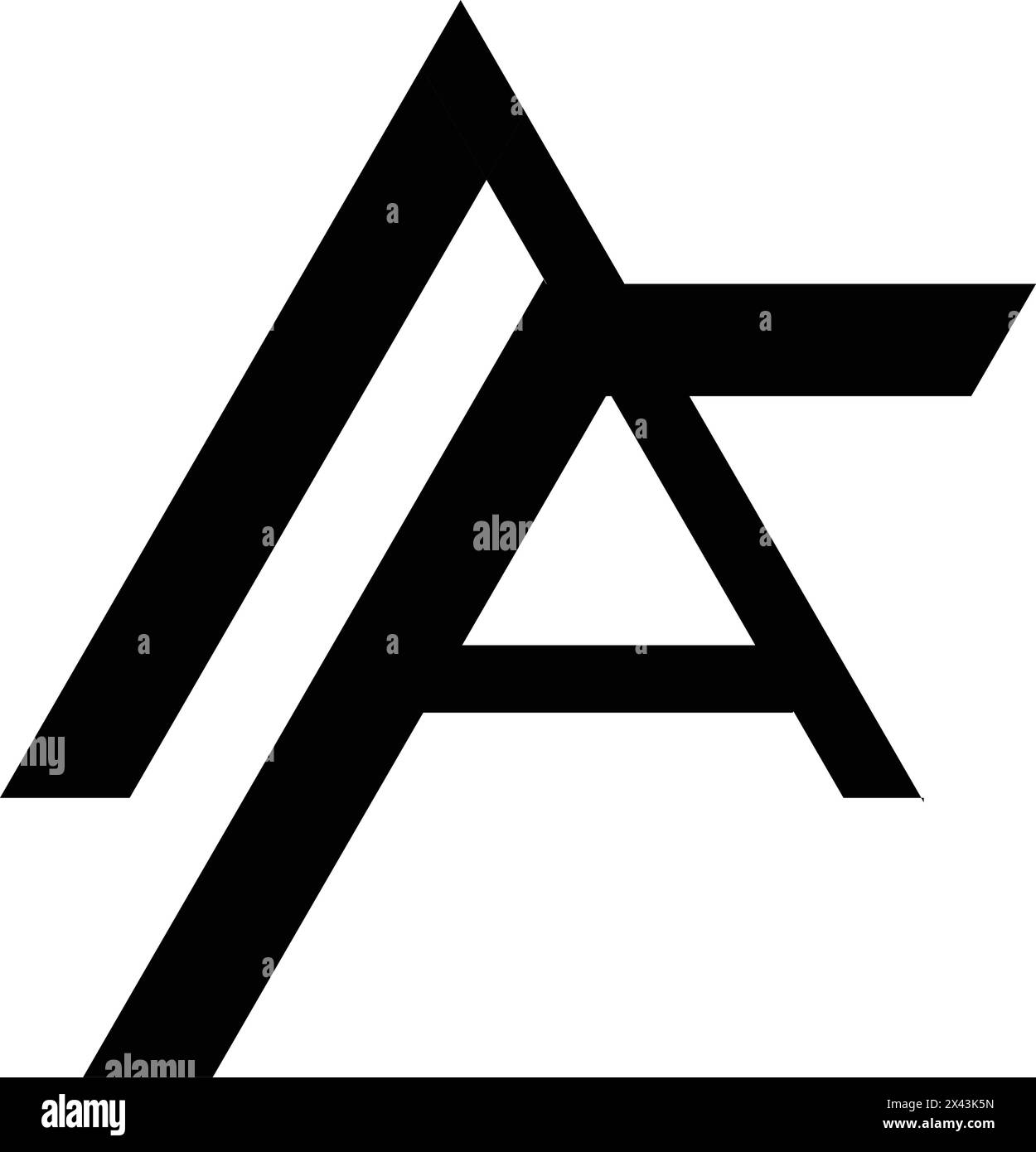 AF letter logo vector illustration design Stock Vector Image & Art - Alamy