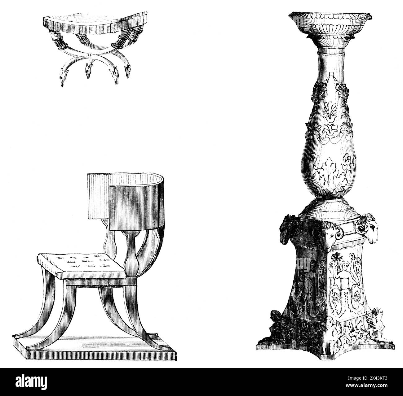 Roman chair hi-res stock photography and images - Alamy