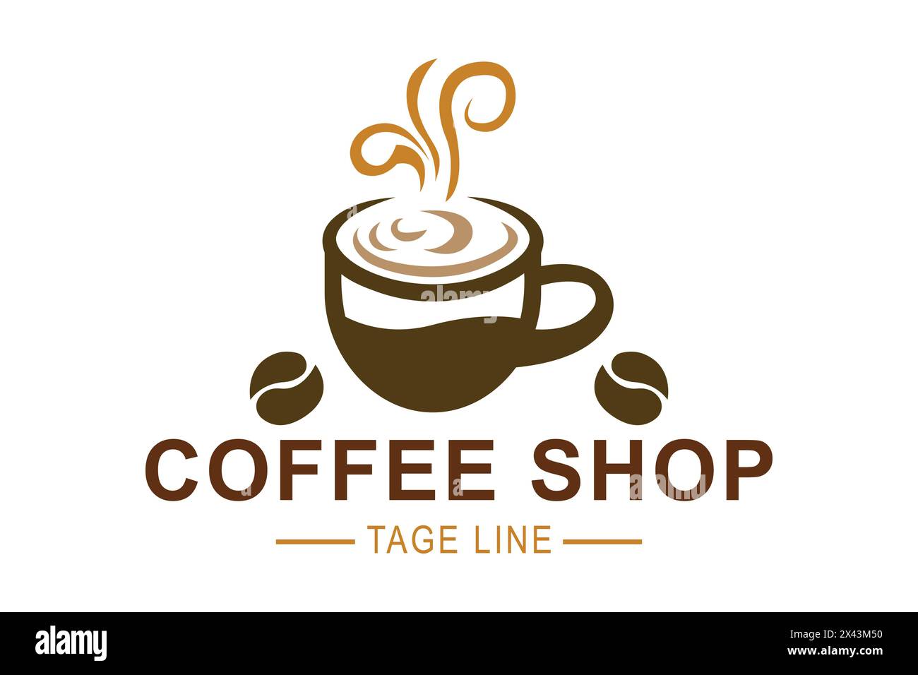 Coffee logo. coffee cup design. suitable for coffee shop logo, coffee ...