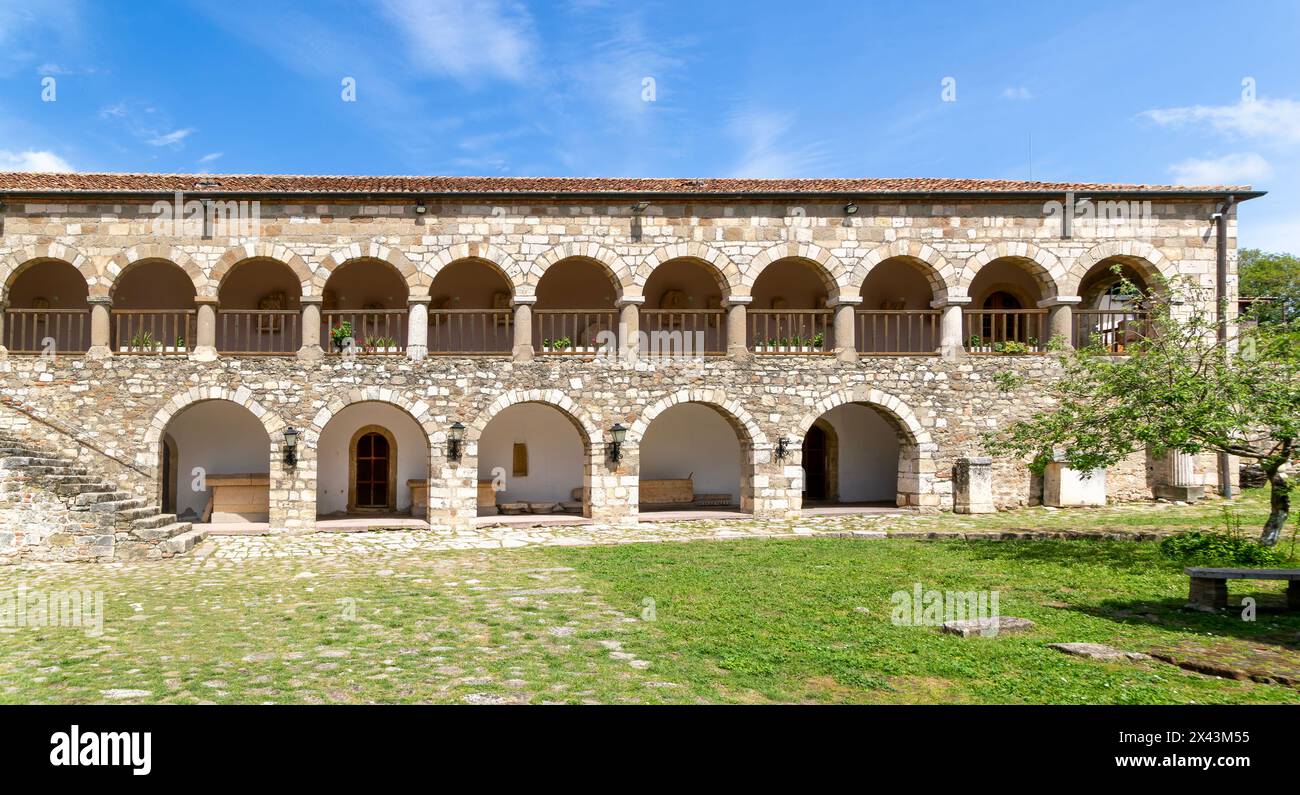 Monastery and archaeology museum, Apollonia Archaeological Park, Pojan ...