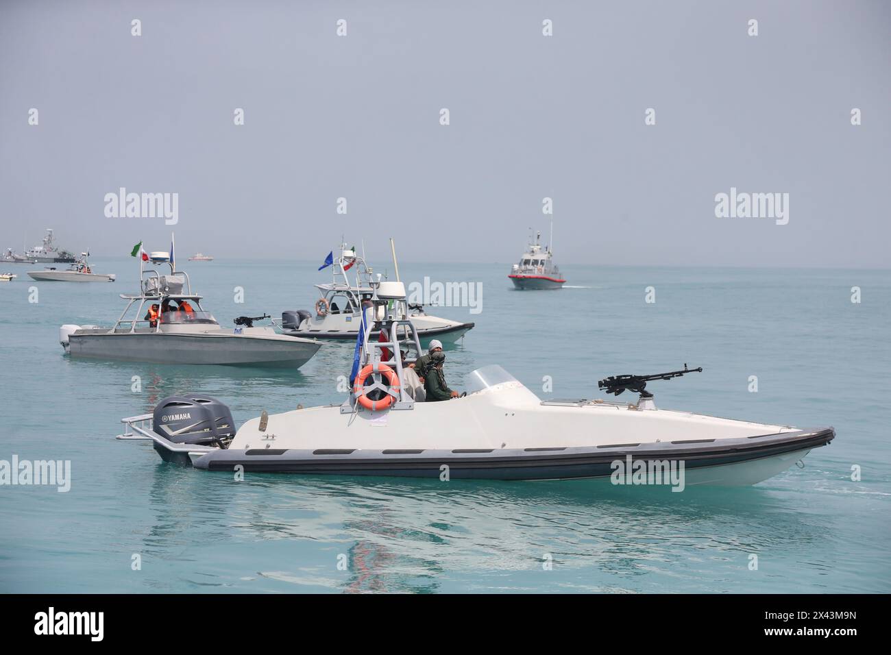 Bushehr, Iran. 29th Apr, 2024. Vessels of Iran's Islamic Revolution ...