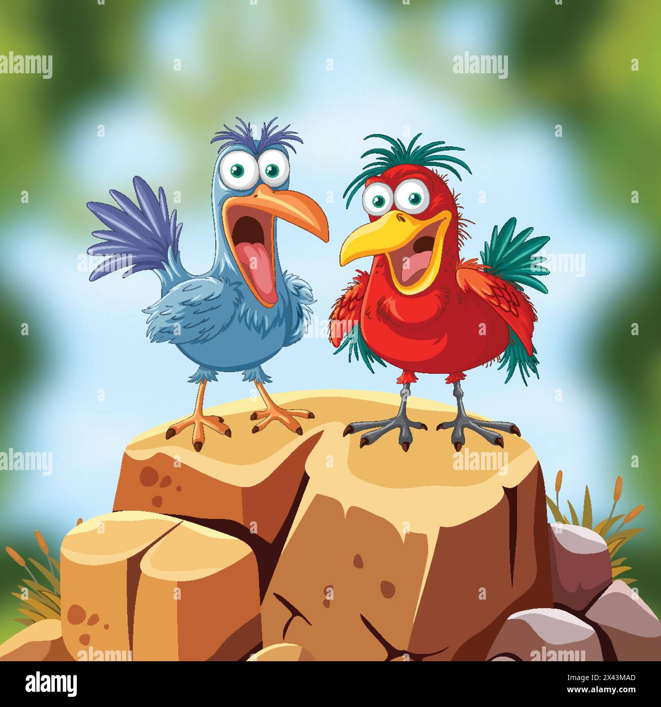 Animated conversation Stock Vector Images - Alamy