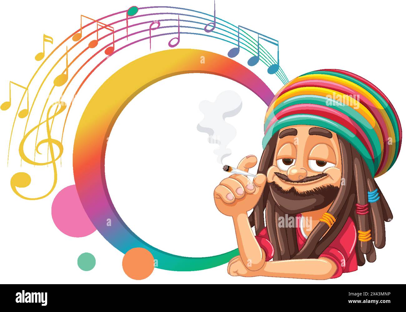 Jamaican reggae performance Stock Vector Images - Alamy