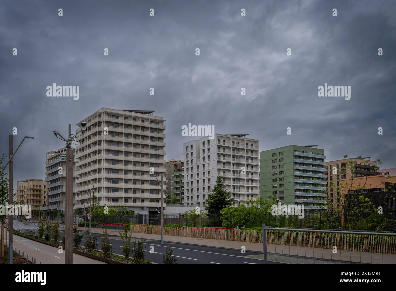 Paris, France - 04 30 2024: Paris 2024 new Olympic infrastructure ...