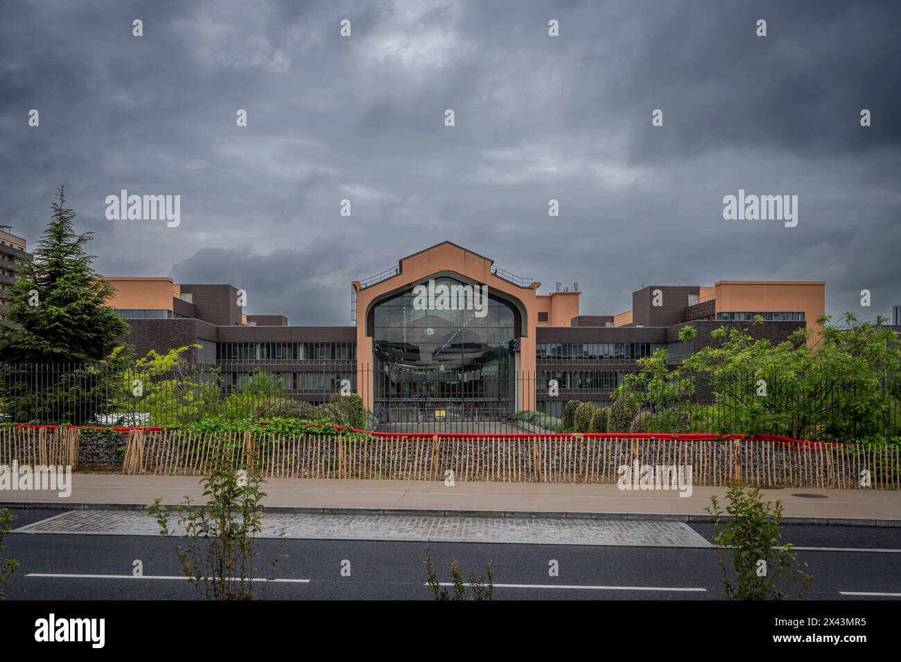 Paris, France - 04 30 2024: Paris 2024 new Olympic infrastructure ...
