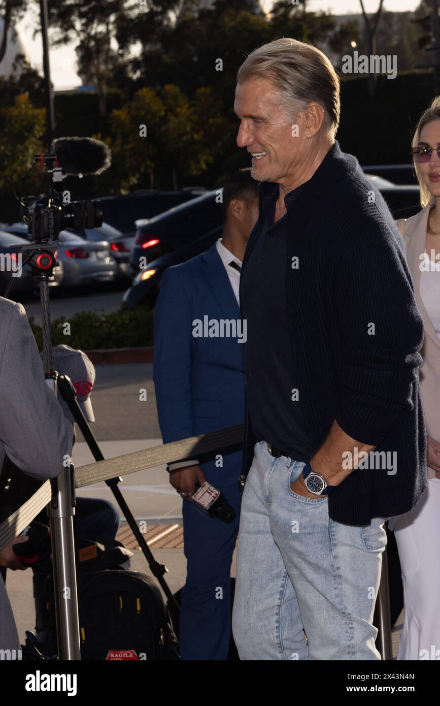 El Segundo, USA. 28th April, 2024. Dolph Lundgren attends the red ...