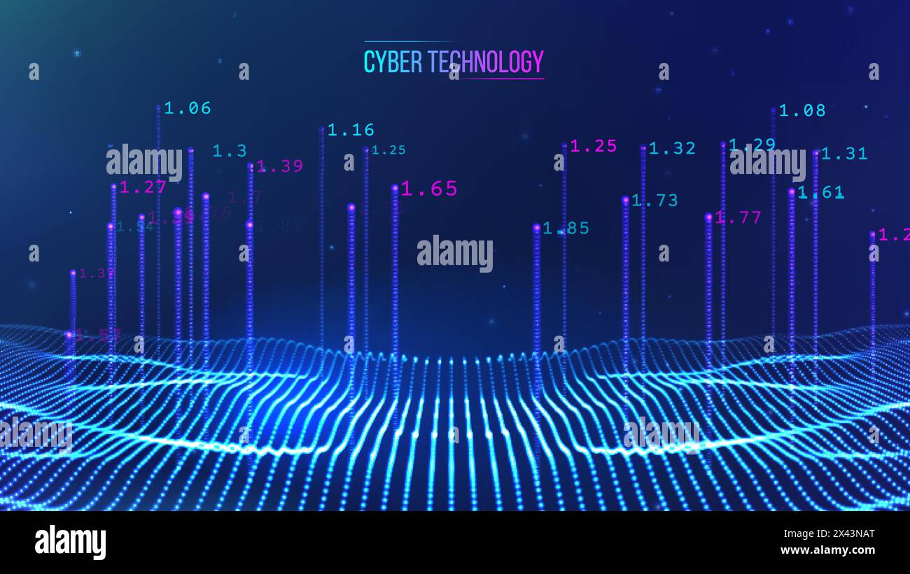 Cyber technology background. Technology digital cyber security ...