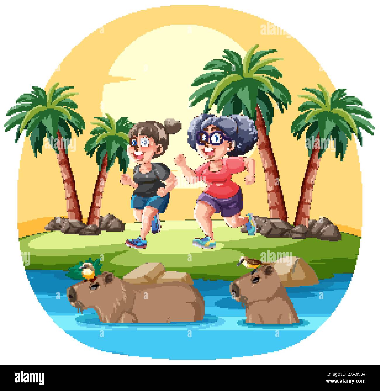 Joyfully vector vectors hi-res stock photography and images - Alamy