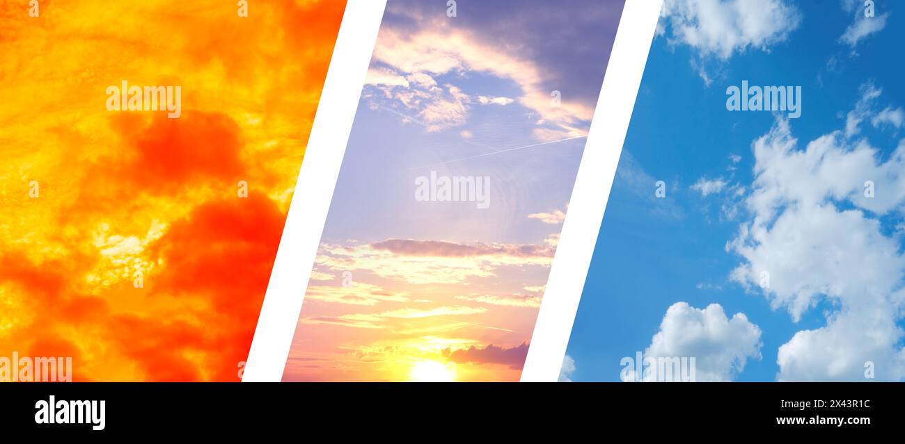 beautiful picturesque lcolorful collage landscape backgrounds ...