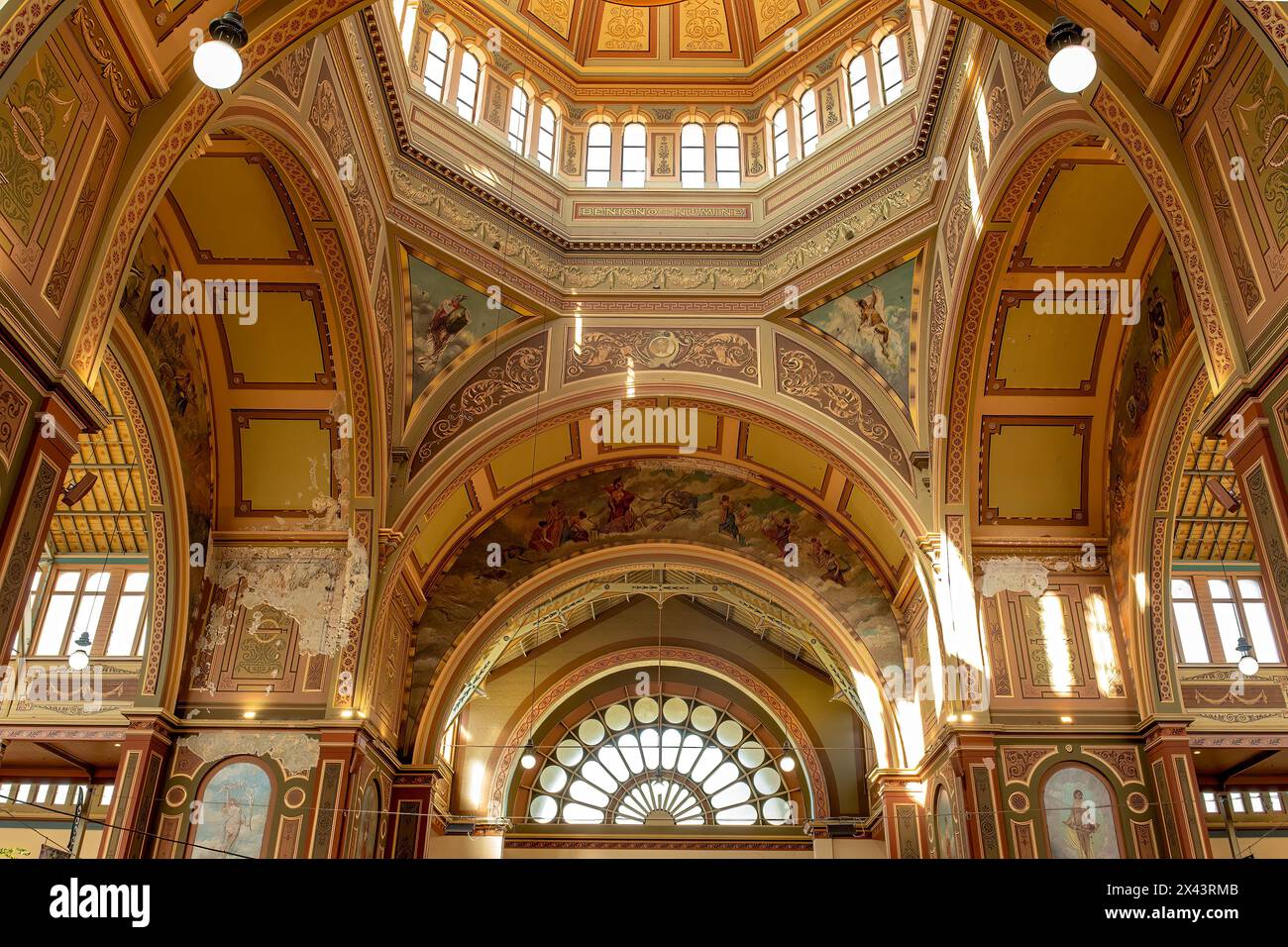 Inside Royal Exhibition Building, Carlton, Victoria, Australia Stock ...