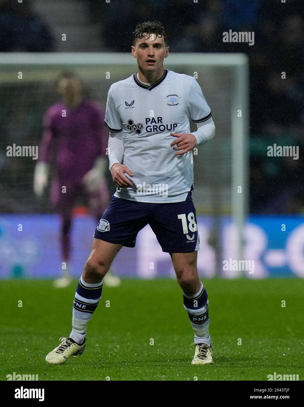 Ryan Ledson of Preston North End during the Sky Bet Championship match ...