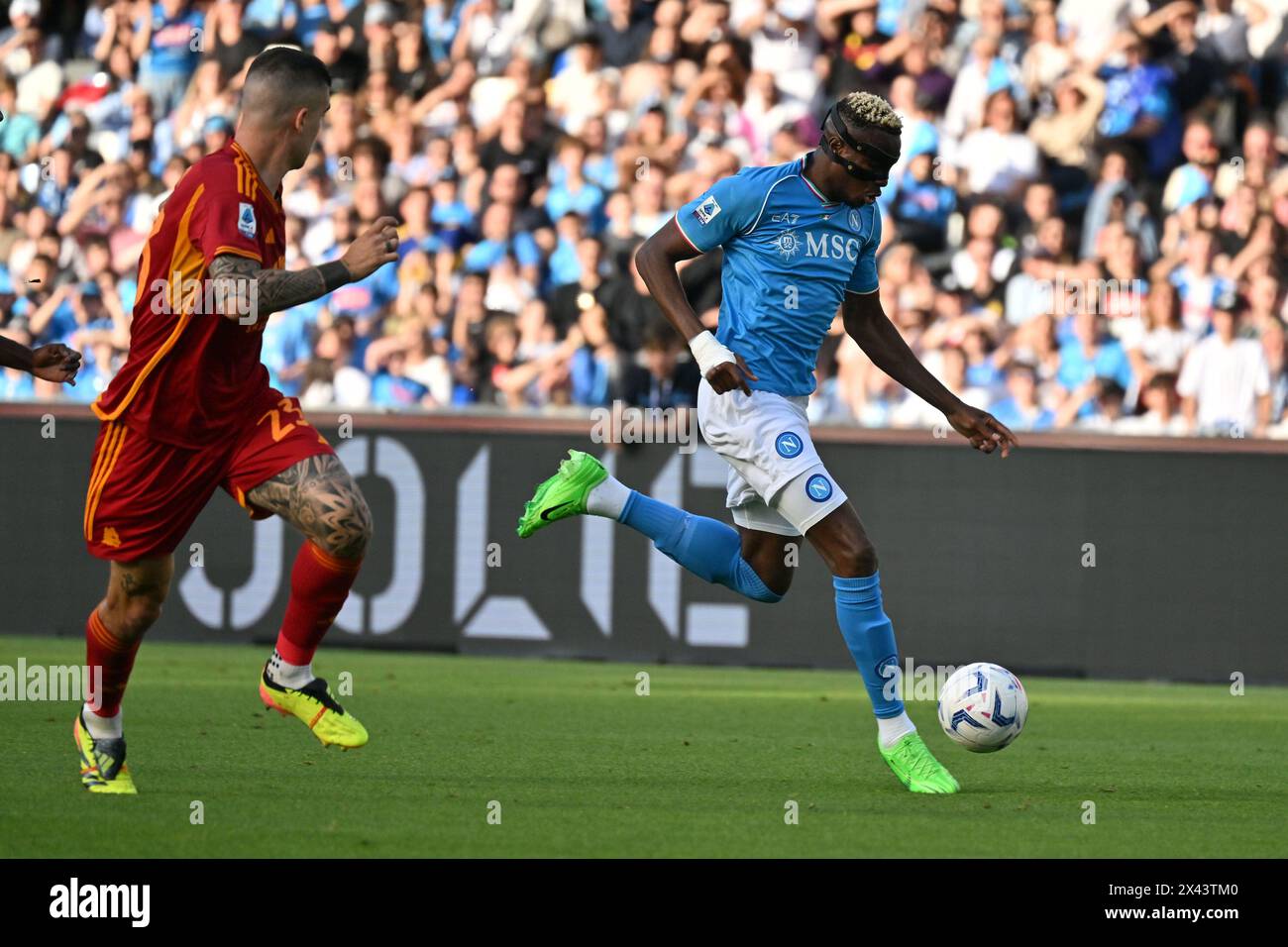 Italy, march 29 st 2024: Victor Osimhen during the Italian championship ...