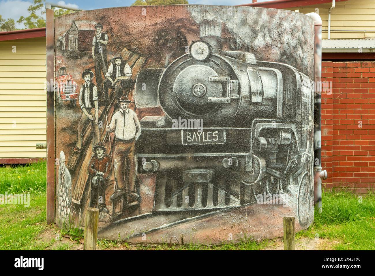 Victoria steam train hi-res stock photography and images - Alamy