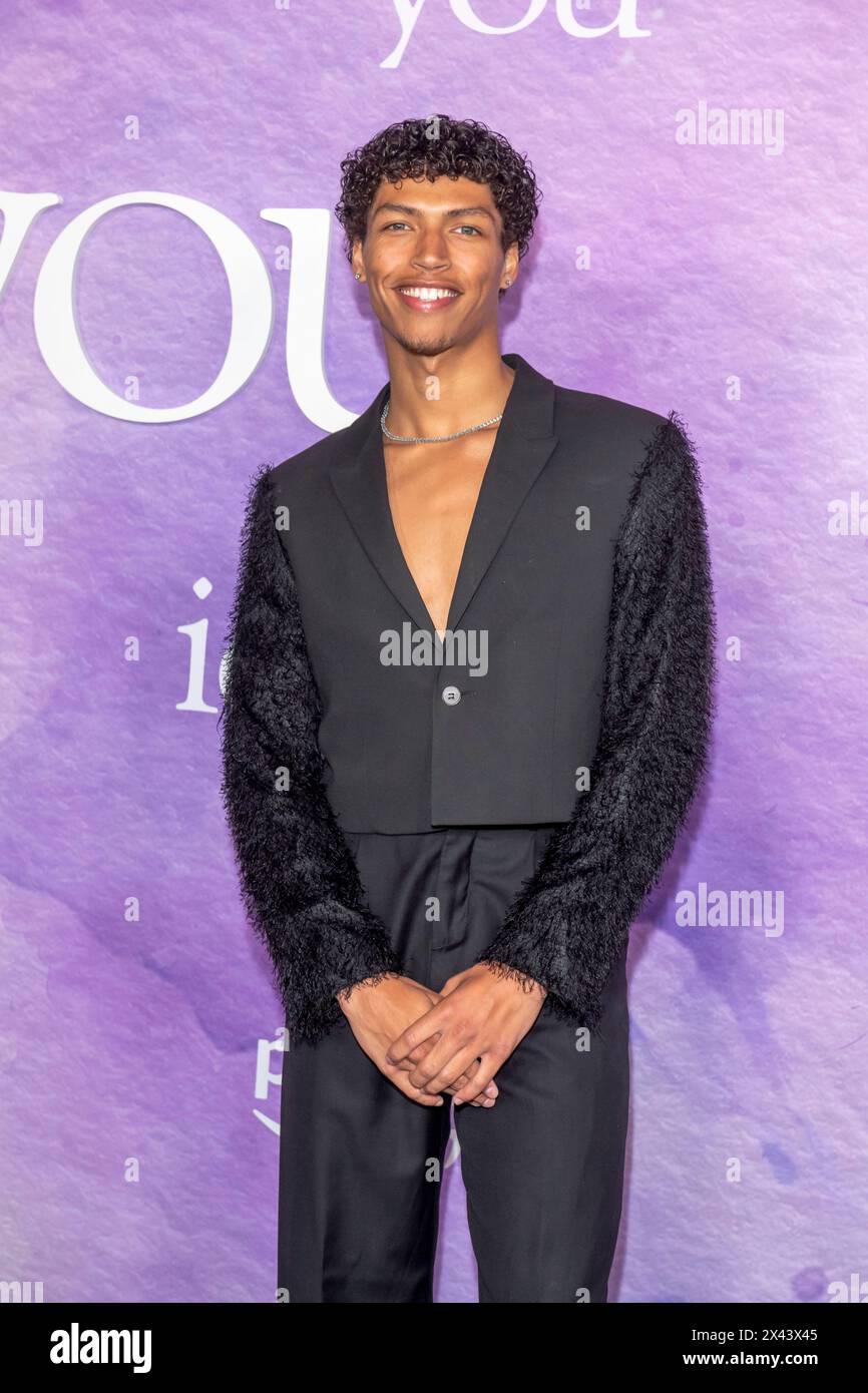 New York, United States. 29th Apr, 2024. Jaiden Anthony attends the ...