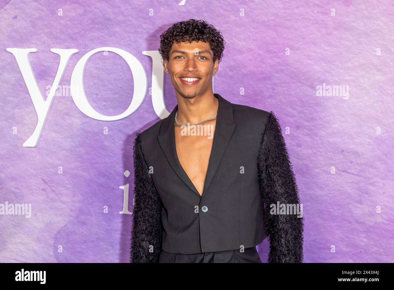 New York, United States. 29th Apr, 2024. Jaiden Anthony attends the ...