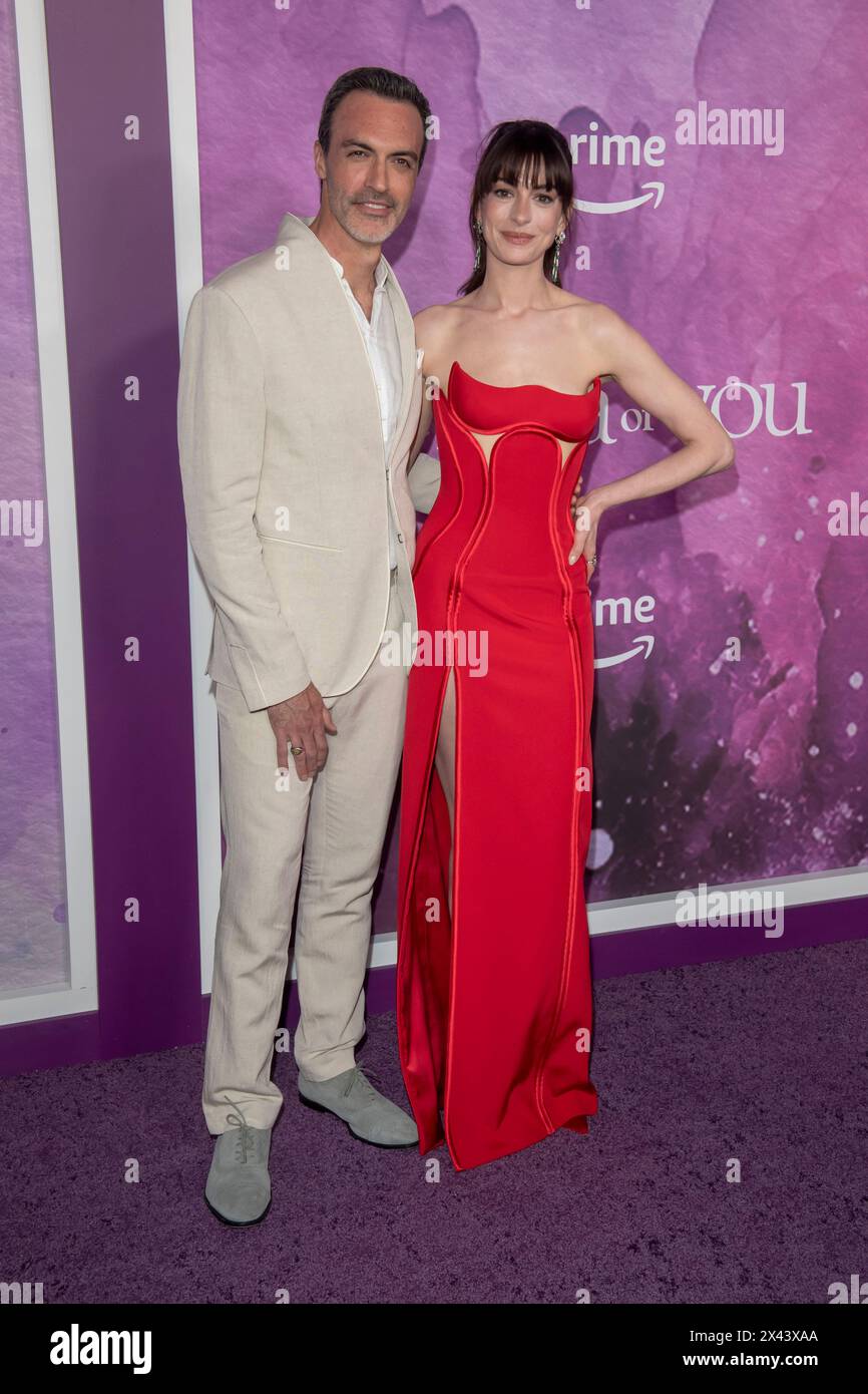 New York, United States. 29th Apr, 2024. (L-R) Reid Scott and Anne ...