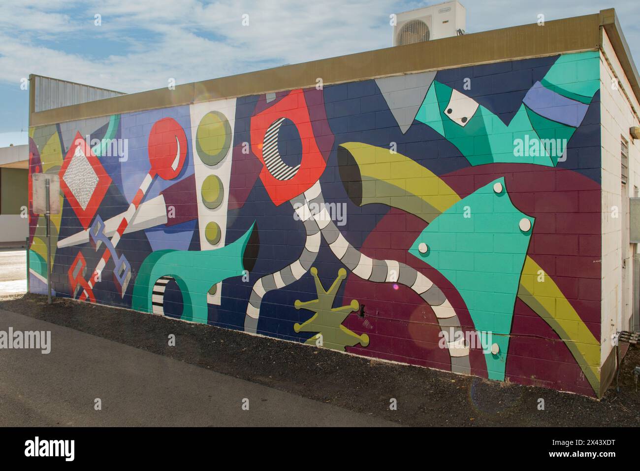 Street Art, Goondiwindi, Queensland, Australia Stock Photo - Alamy