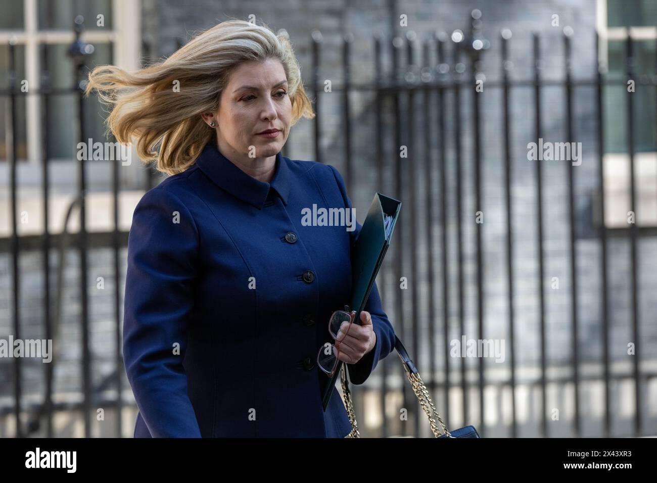 London Uk 30th Apr 2024 Penny Mordaunt Leader Of The House Of Commons At A Cabinet Meeting