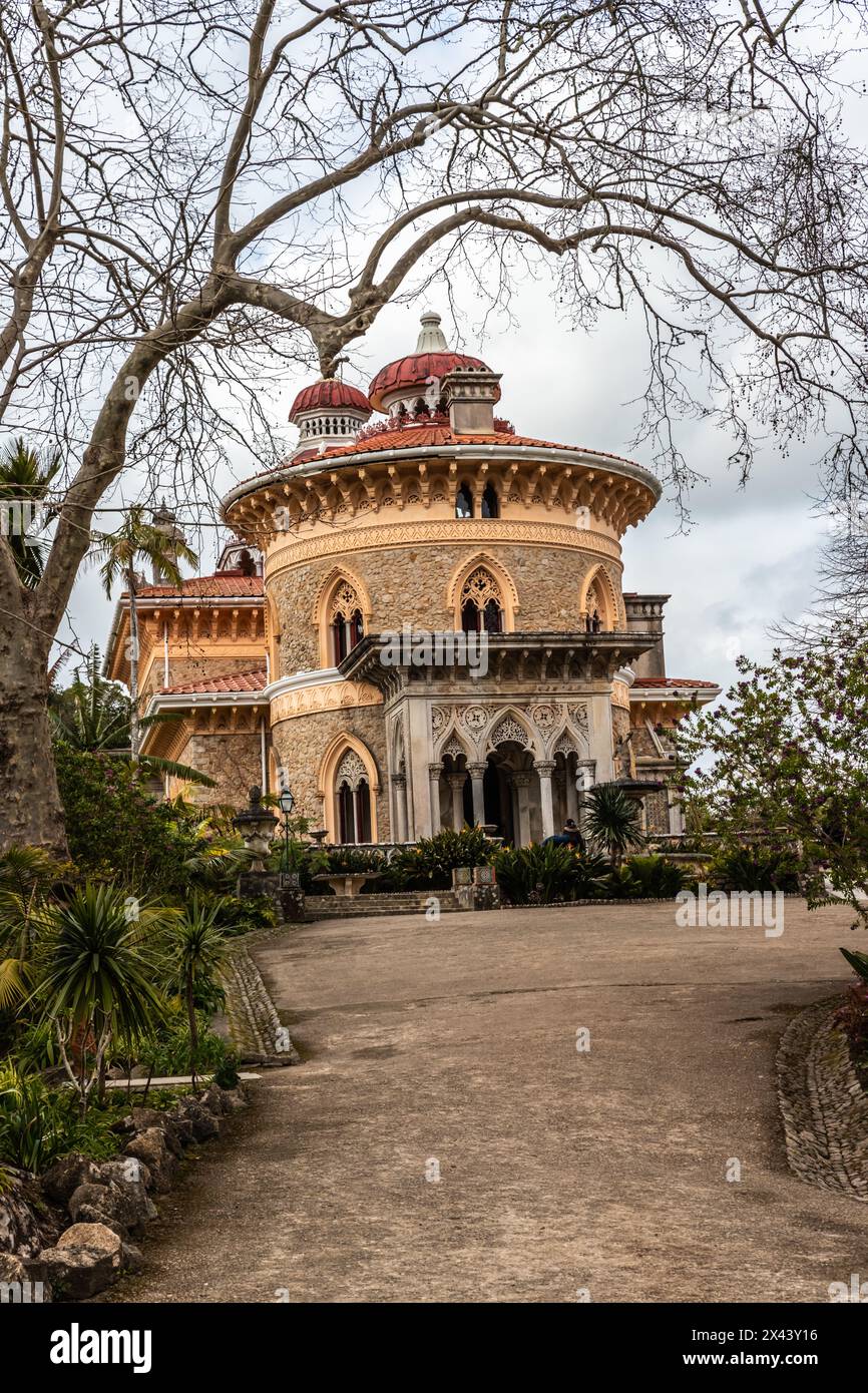 Exterior del Palacio de Monserrate, Sintra,Portugal Stock Photo - Alamy
