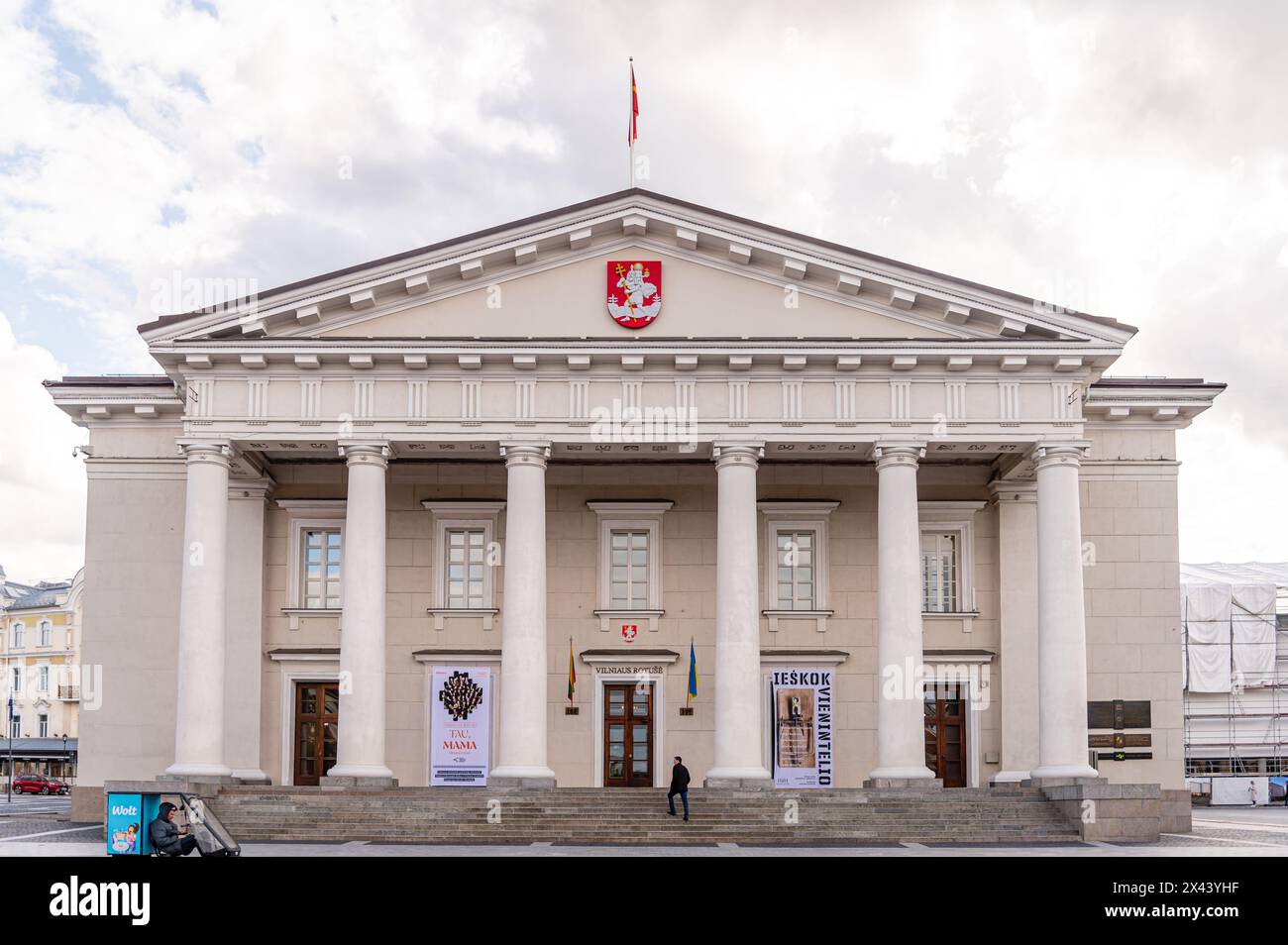 Town Hall, Vilnius, Lithuania Stock Photo - Alamy