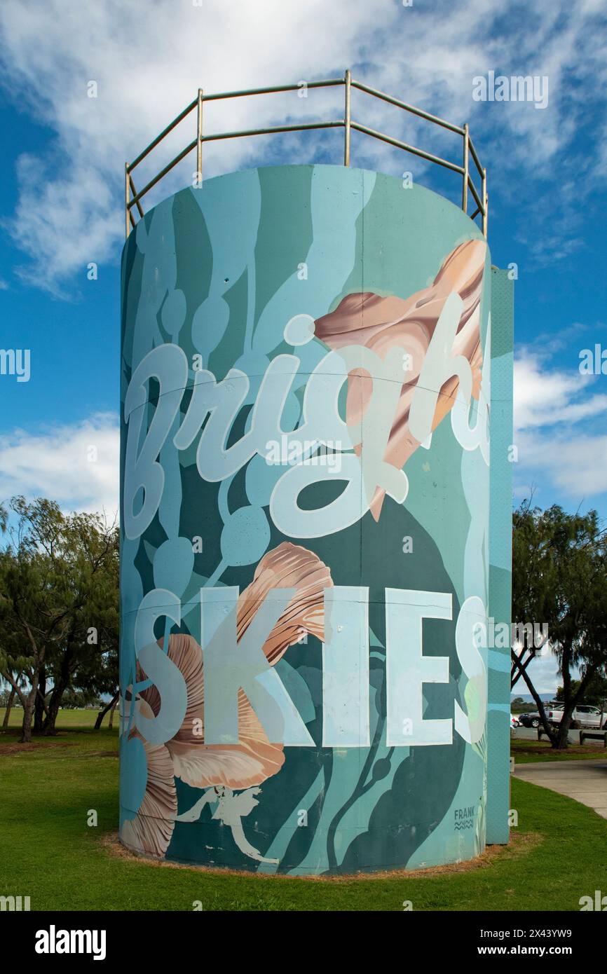 Water Tower Art by Frank and Mimi, The Spit, Queensland, Australia ...