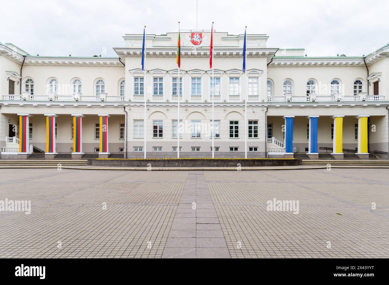 Presidential Palace, Vilnius, Lithuania Stock Photo - Alamy