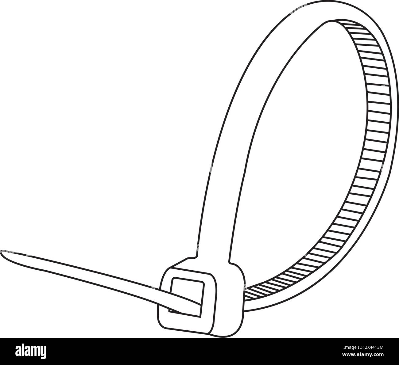 Cable ties icon vector illustration symbol design Stock Vector Image ...