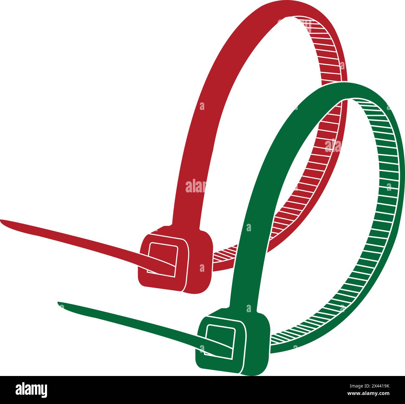 Cable ties icon vector illustration symbol design Stock Vector Image ...