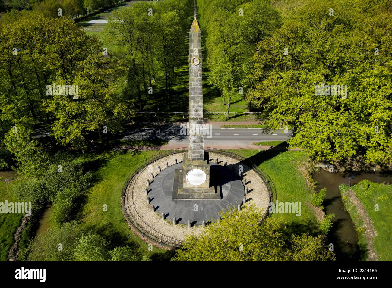 BAARN - The Needle of Waterloo. The gigantic monument is a memorial ...