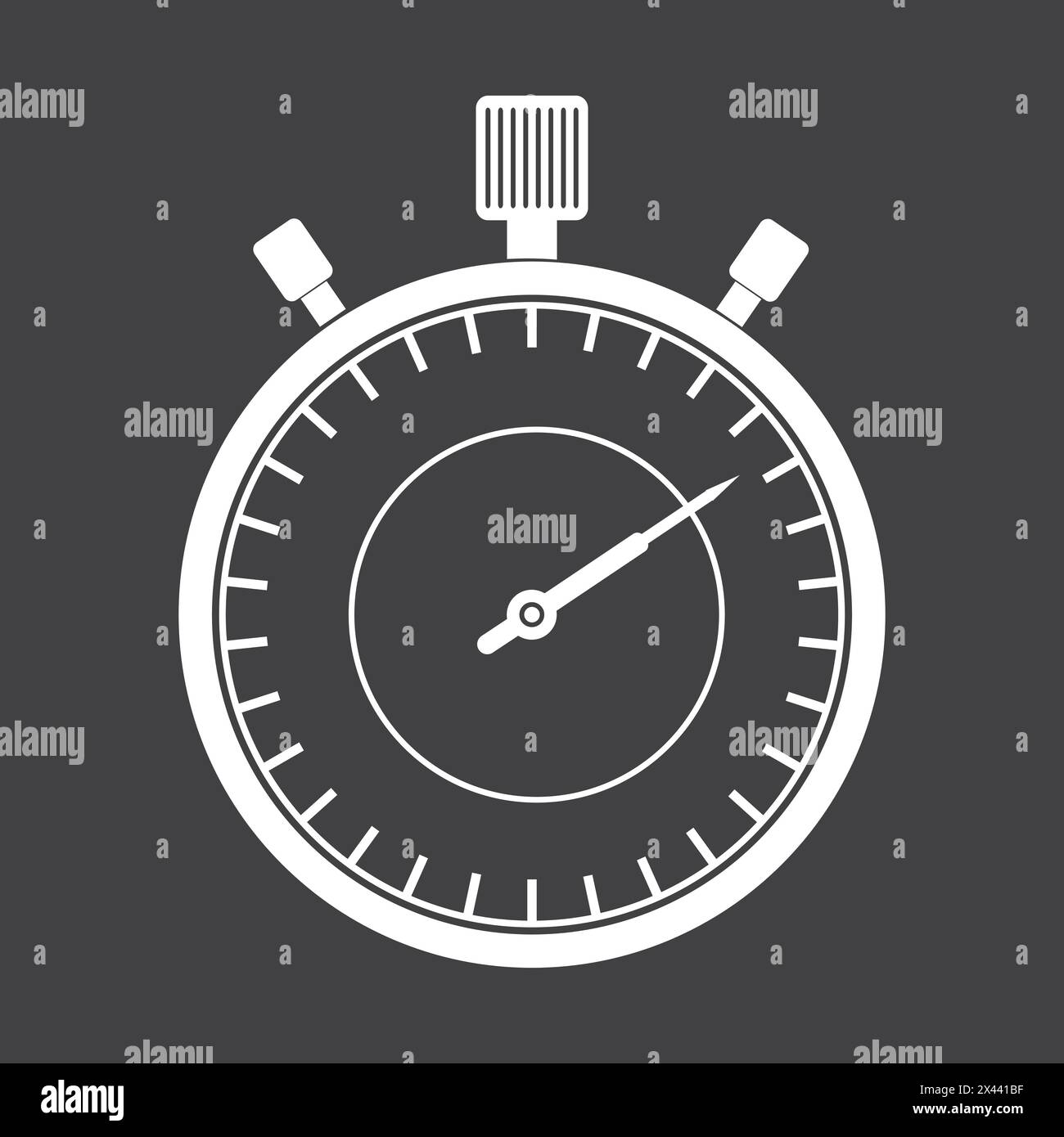 Stopwatch icon vector illustration symbol design Stock Vector Image ...