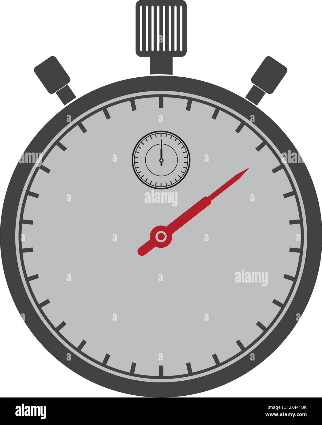 Stopwatch icon vector illustration symbol design Stock Vector Image ...