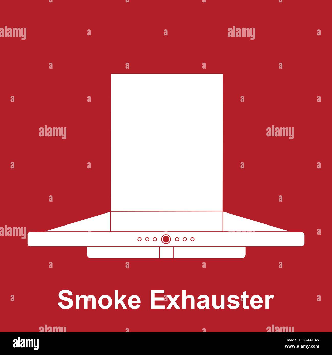 Kitchen smoke exhauster icon vector illustration symbol design Stock ...